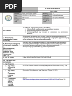 DLL For Classroom Observation - QTR 4 AP 9 SEKTOR NG AGRIKULTURA | PDF