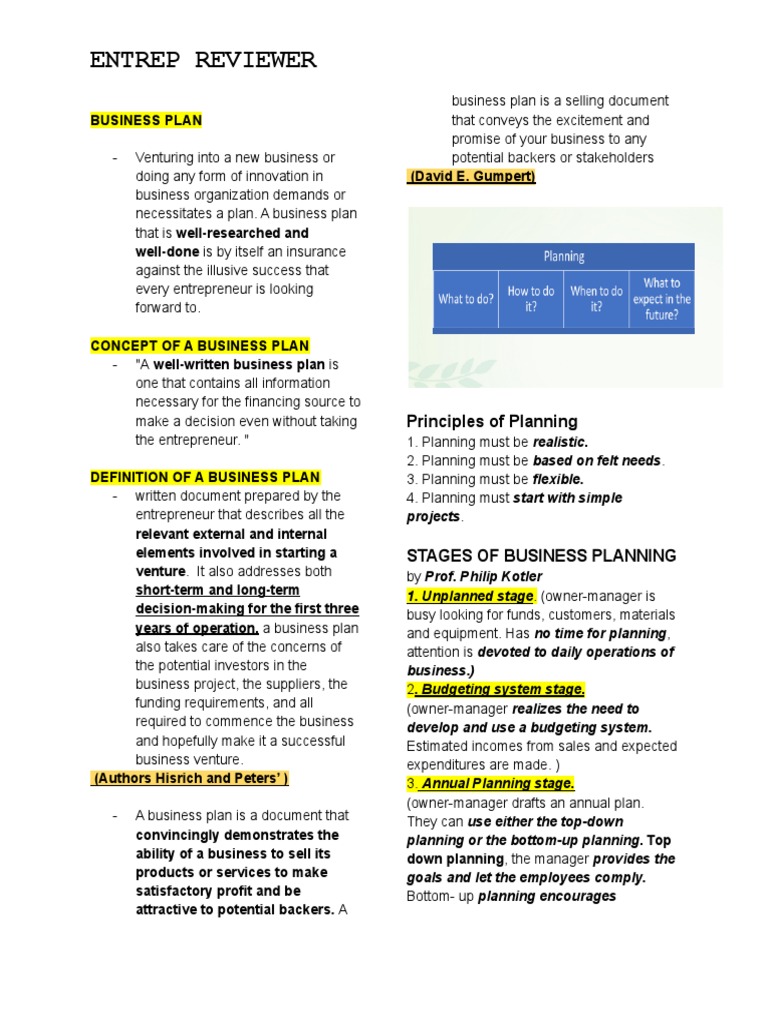 Entrep Reviewer | PDF | Partnership | Financial Capital