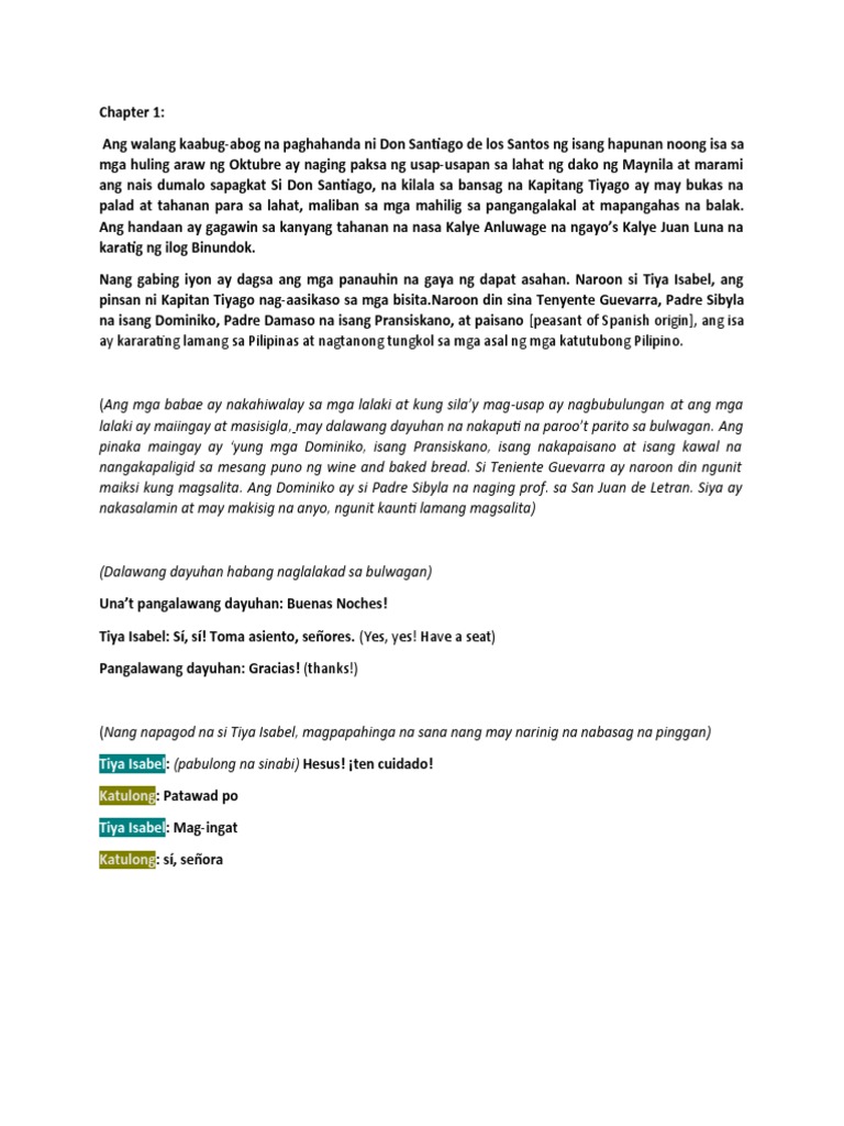 NOLI-SCRIPT-CHAPTER-1-TO-3.docx | PDF