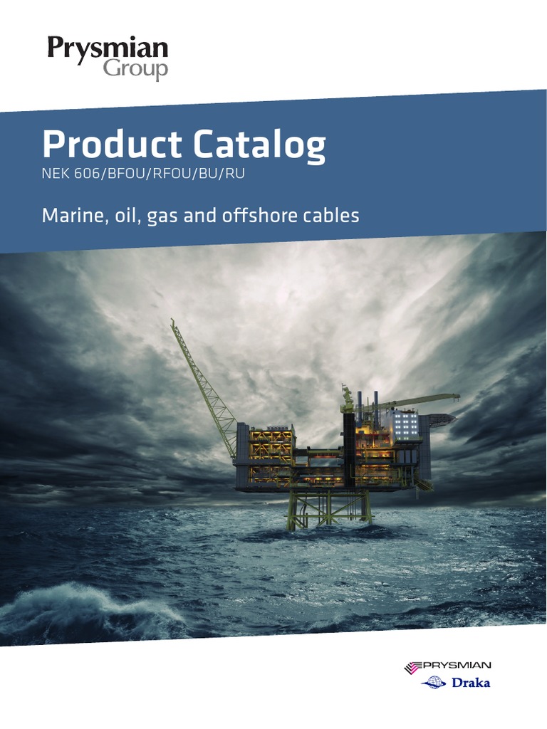 Prysmian - Offshore Cables Catalog | PDF | Wire | Electromagnetism