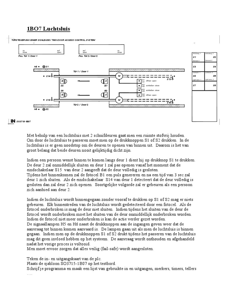 1B07 Luchtsluis PDF | PDF