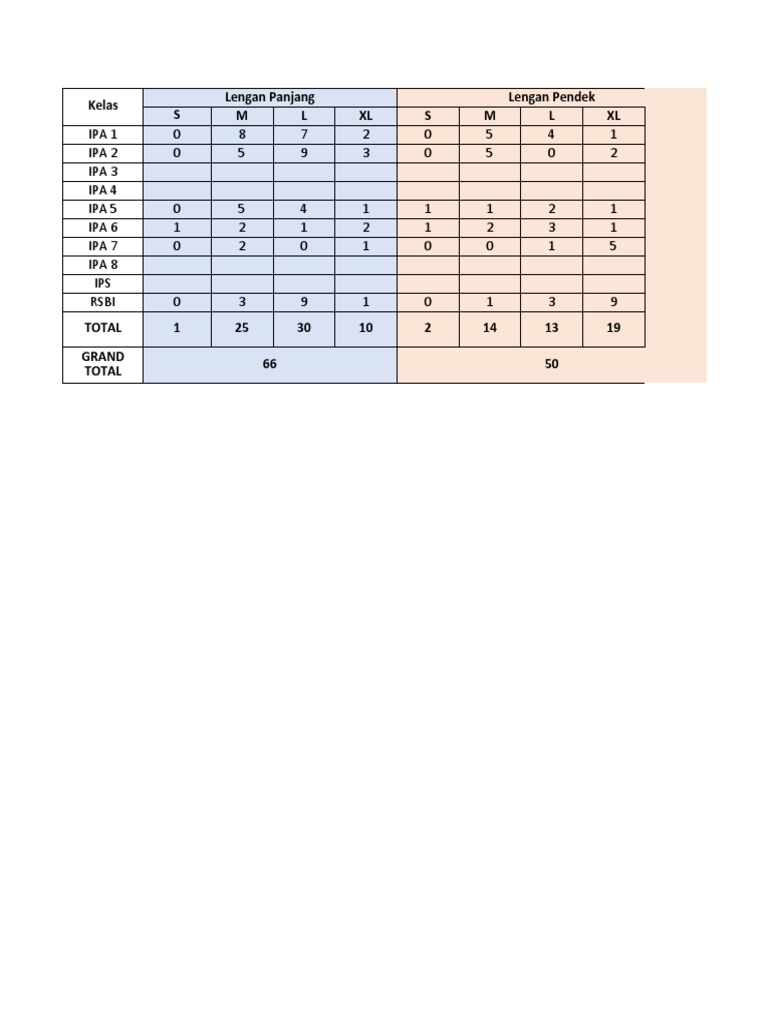 rekap database baju.xlsx | PDF