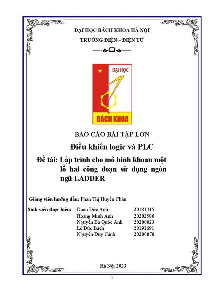 Báo Cáo BTL ĐKLG&PLC | PDF