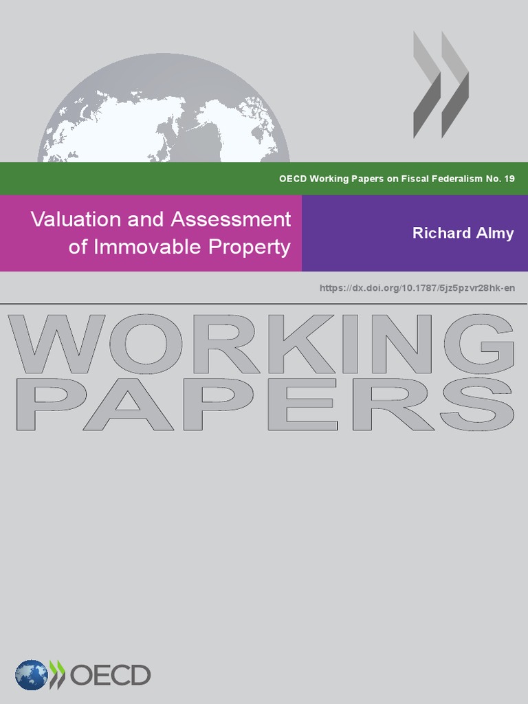 Valuation And Assessment Of Immovable Property Pdf Pdf Real Estate