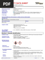 Q20 SDS | PDF | Dangerous Goods | Occupational Safety And Health