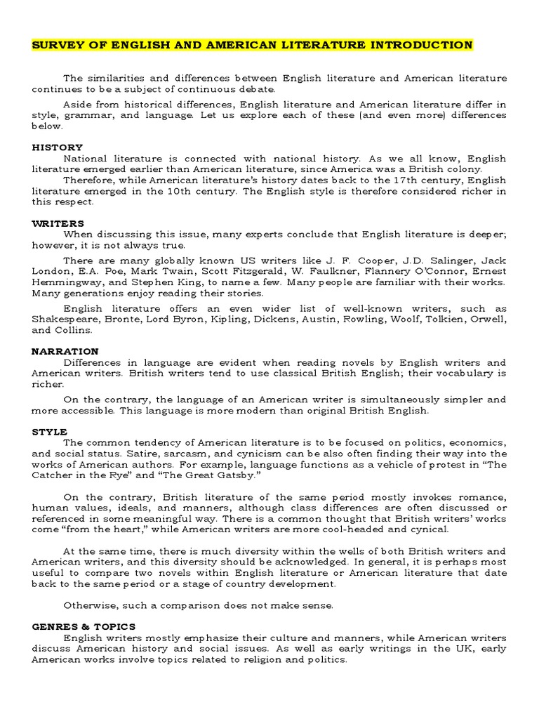 Common Genres of English1 | PDF | English Language | Fantasy