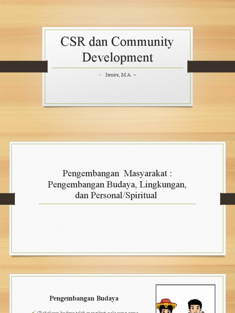 CSR Dan Community Development Kuliah 12 | PDF