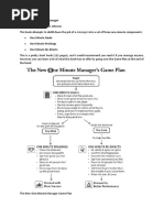 One Minute Manager | PDF | Goal | Behavior