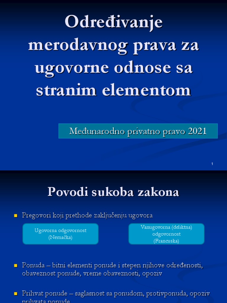 Ugovori U MPP PDF | PDF