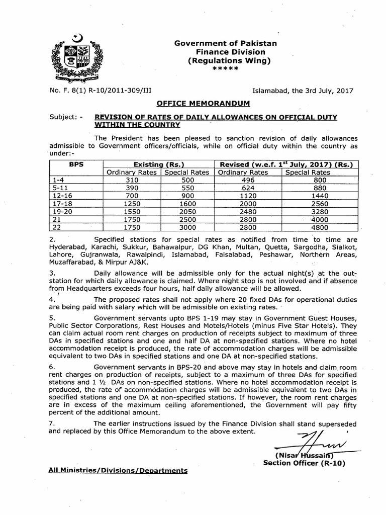 Tada Revised Rates Pdf