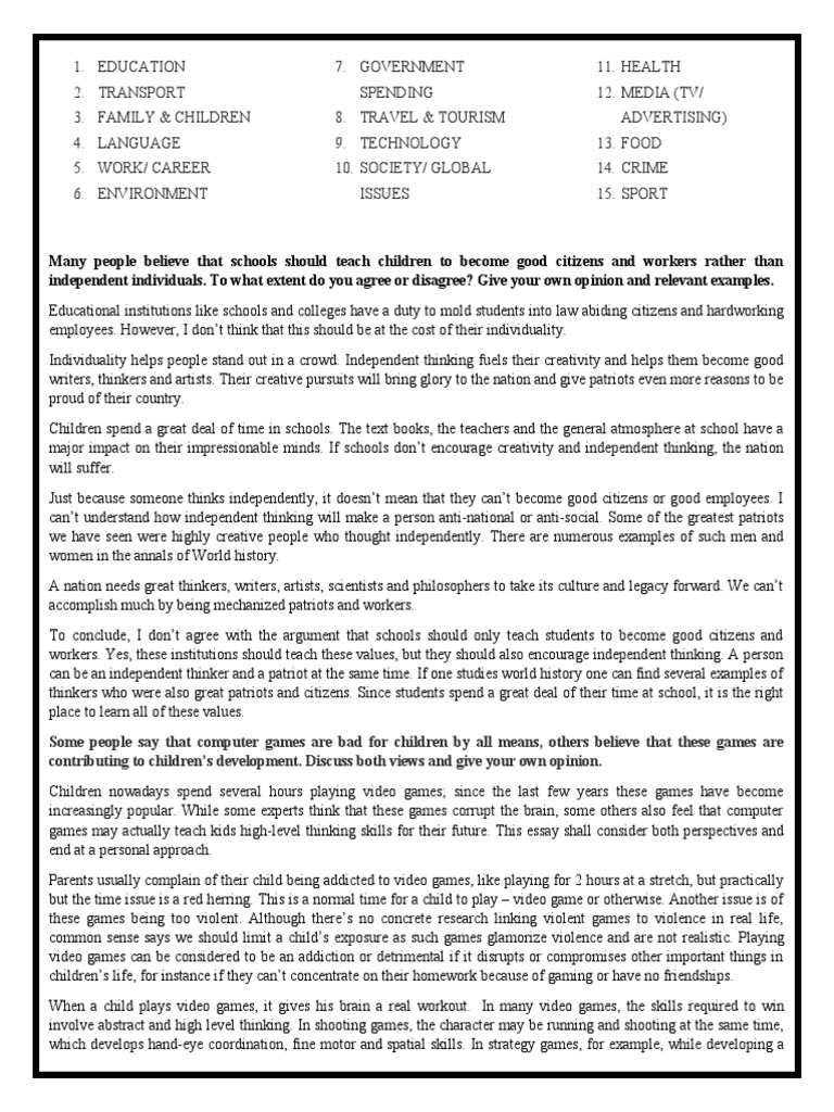 Writing Task 2 | PDF | Crimes | Crime & Violence