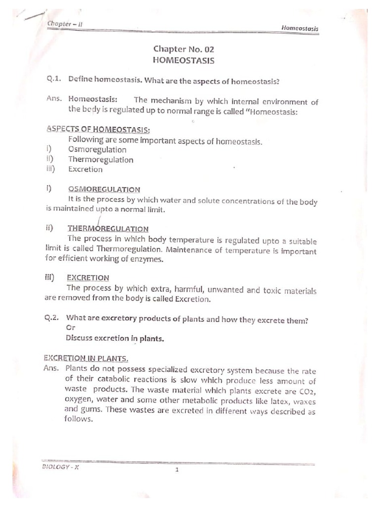 Chapter 2 Biology X PDF | PDF