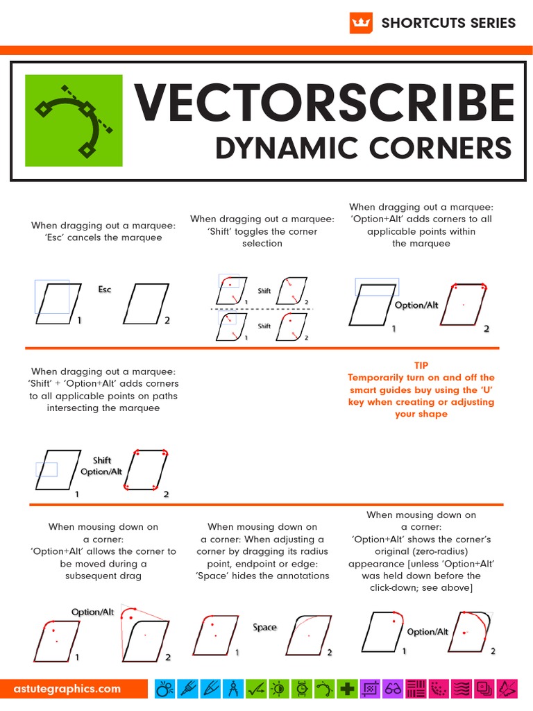 VectorScribe Cheat Sheet Shortcuts PDF | PDF | Keyboard Shortcut | Computer Keyboard