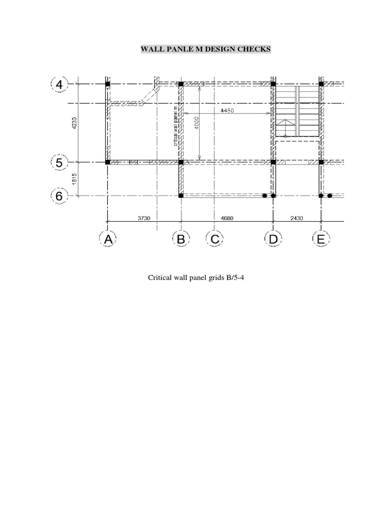 Masonry Wall Panel Design Checks | PDF | Stress (Mechanics) | Bending