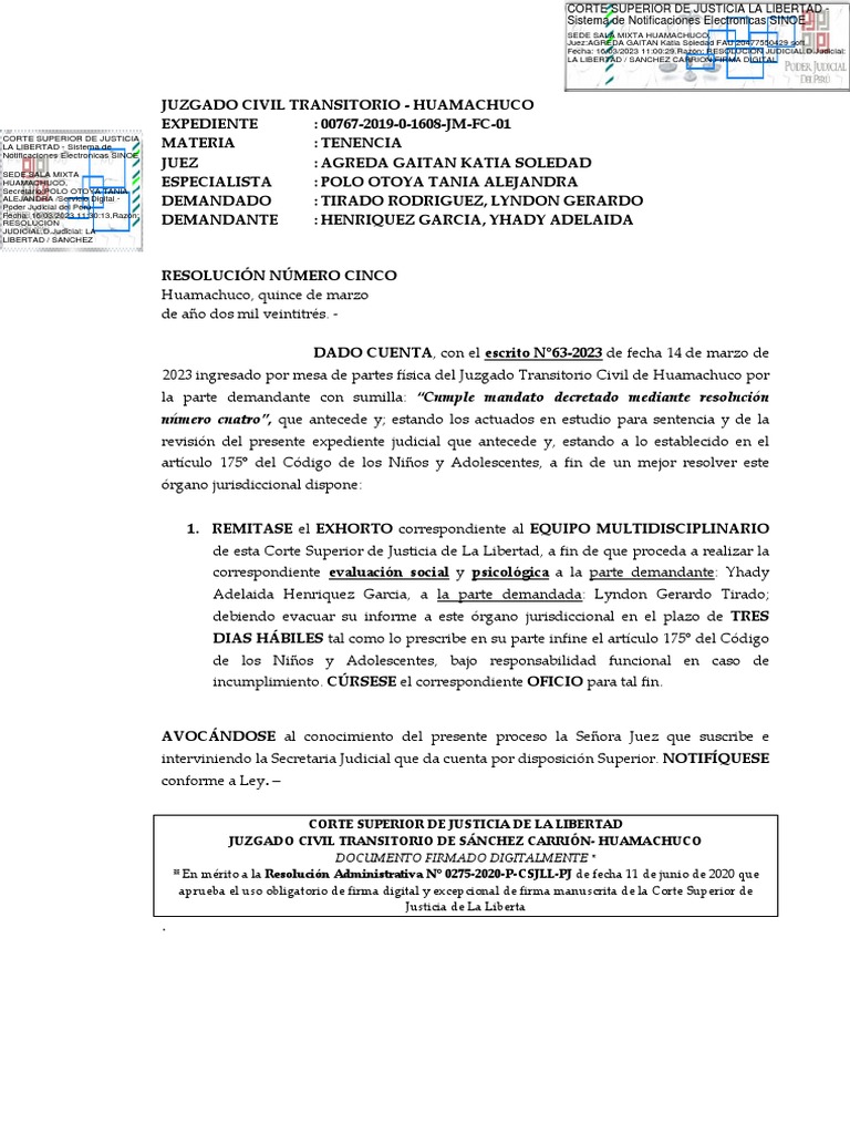 Res 2019007670200538000057758 | PDF | Judicaturas | Instituciones ...