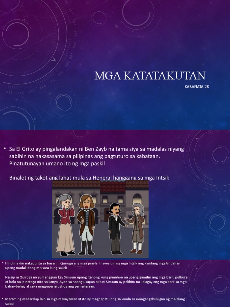 Mga Katatakutan | PDF