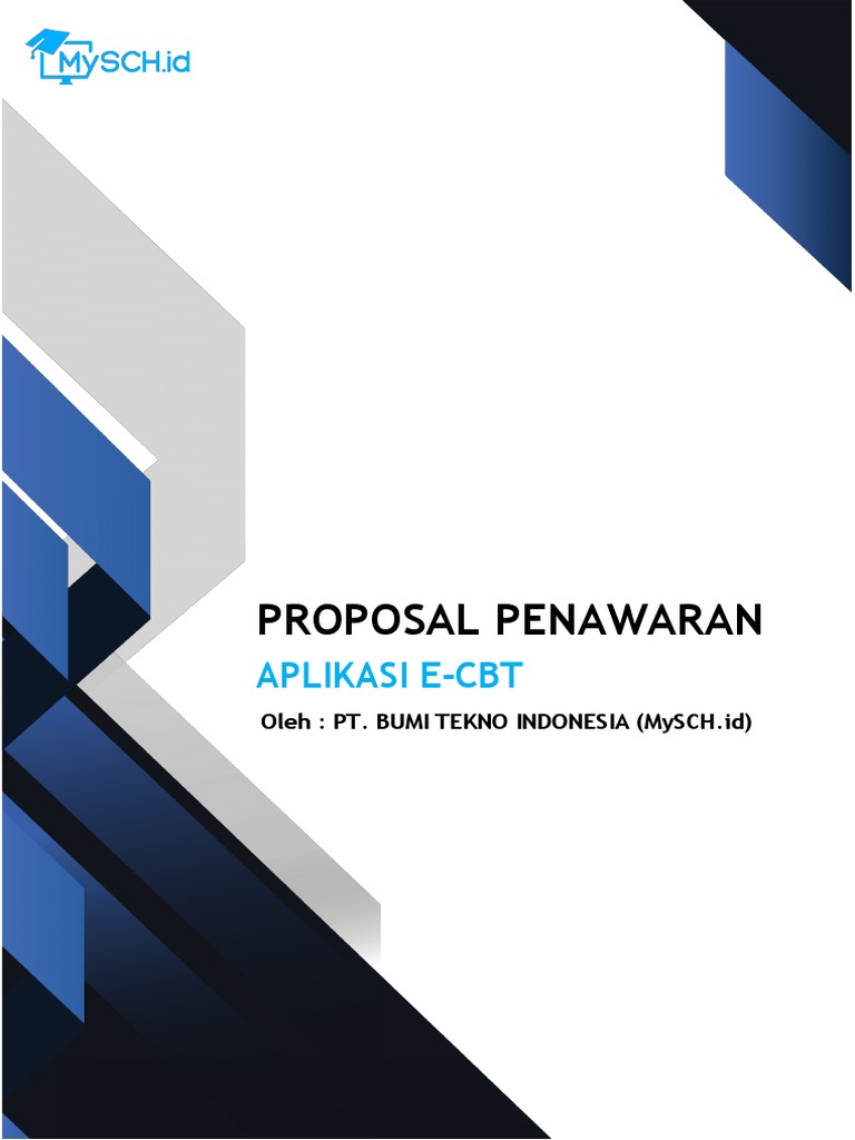 Proposal E-Cbt PDF | PDF