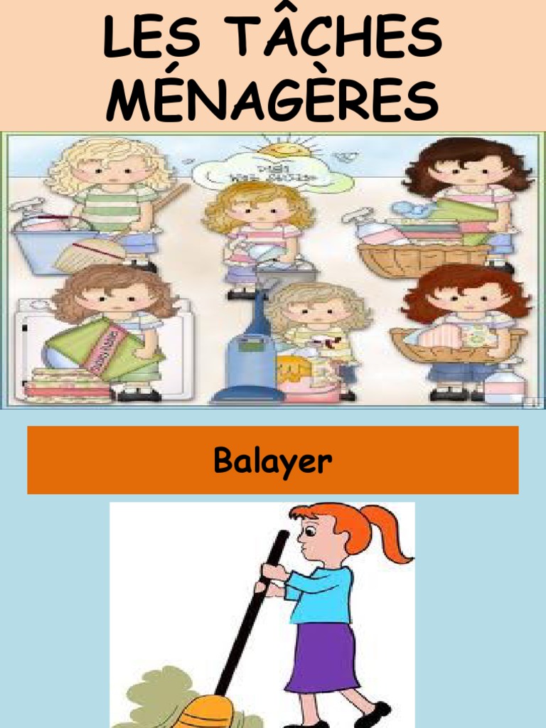 Les Taches Menageres | PDF | Maison et jardin