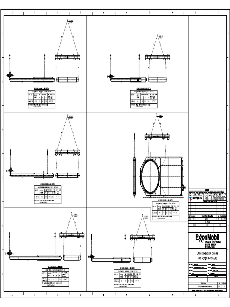 Damper Lifting Drawing-2 PDF | PDF