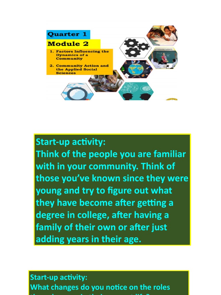 Changes Over Time: Exploring How Individuals and Communities Evolve | PDF