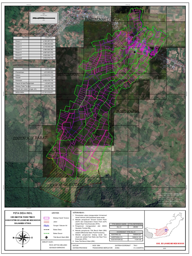 Peta Desa Insil Uav PDF | PDF