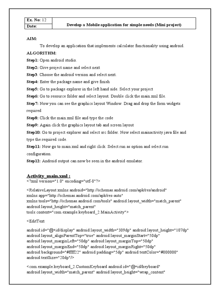 Mad Lab Keyboard | PDF | Android (Operating System) | Application Software Mad Lab Keyboard | PDF | Android (Operating System) | Application Software