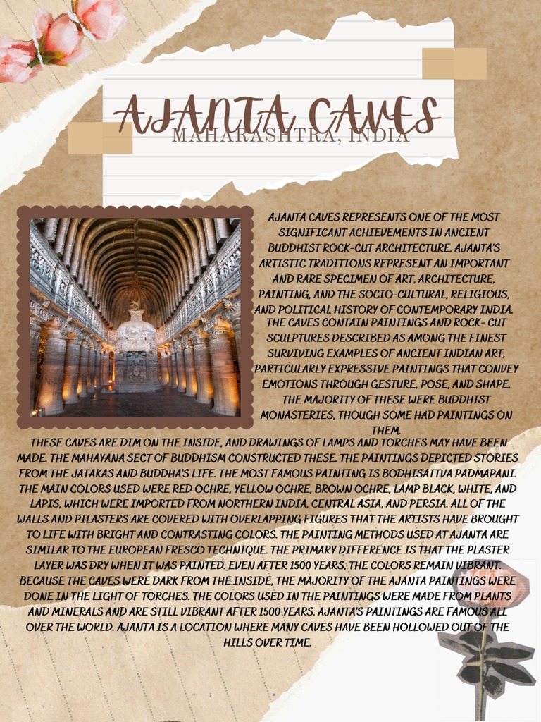 Ajanta Caves | PDF | Shiva | Paintings