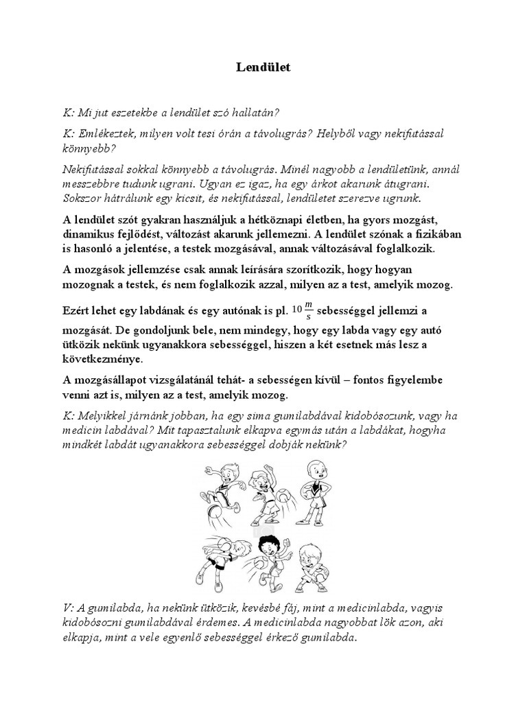 Lendület | PDF