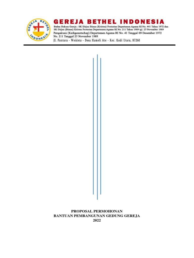 Draff Proposal Permohonan Dana | PDF | Agama & Spiritualitas