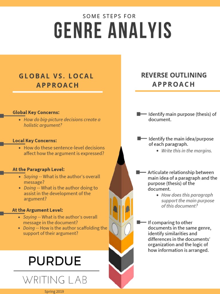Genre Analysis Handout PDF | PDF