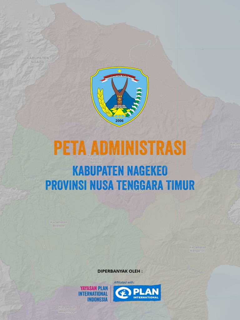 Peta Administrasi Nagekeo (Halaman Sela) | PDF