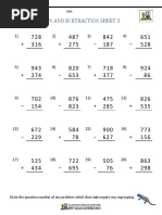Grade 6 Mental Math Practice | PDF