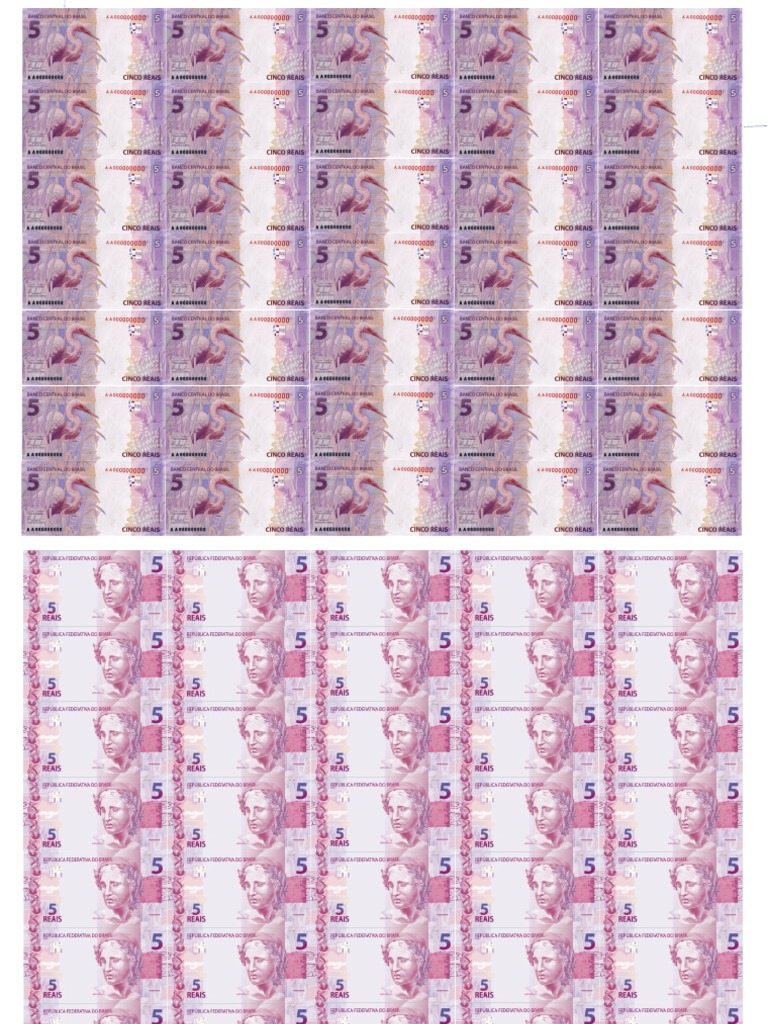 Notas de 5 Reais | PDF