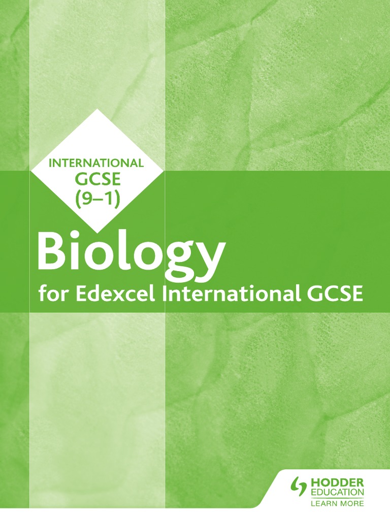 Edexcel International GCSE Biology Workbook Erica Larkcom, Roger | PDF ...