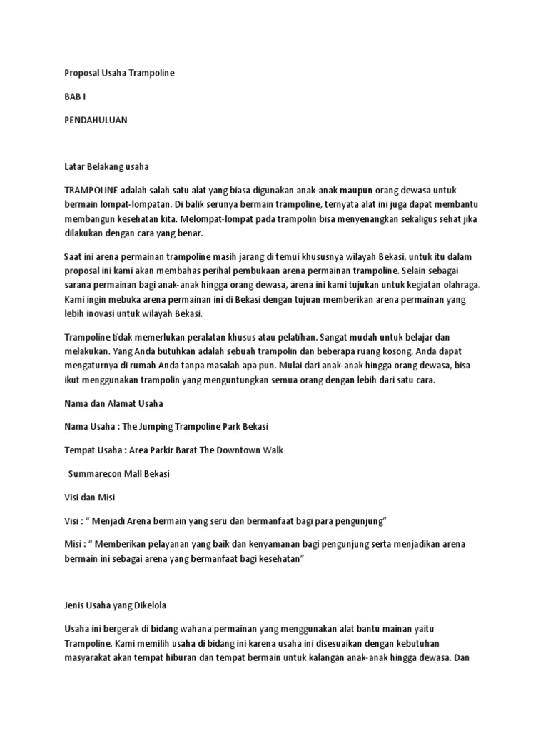 Proposal Usaha-WPS Office | PDF