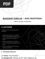 Paggawa NG Banghay Aralin | PDF