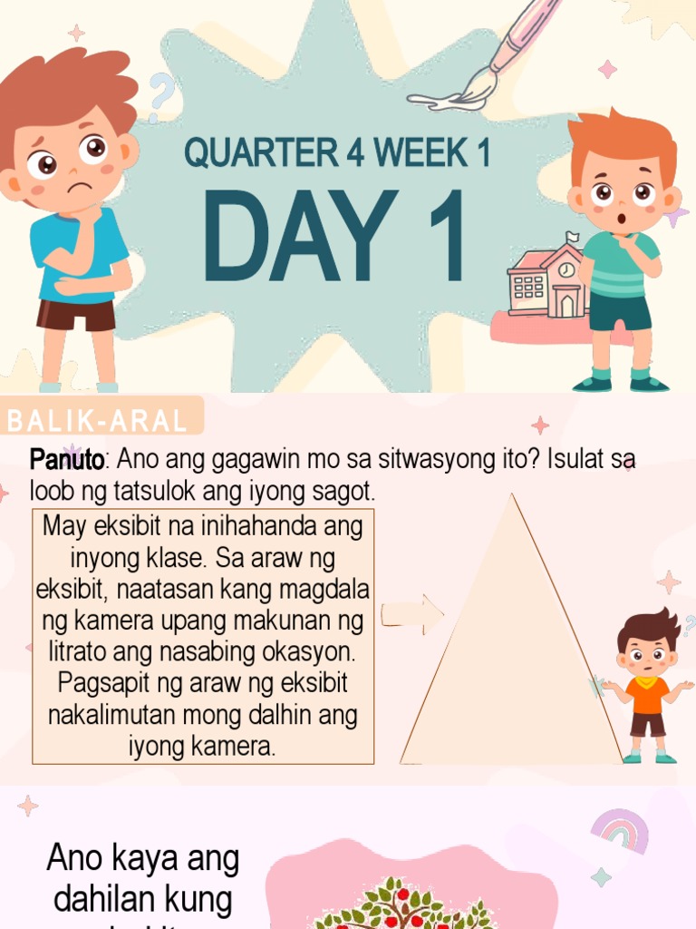 Quarter 4 Week 1 | PDF