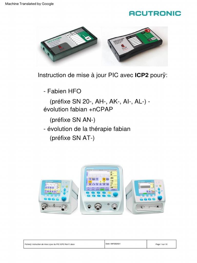 Mise à jour du PIC avec ICP2 | PDF | Microsoft Windows | Installation ...