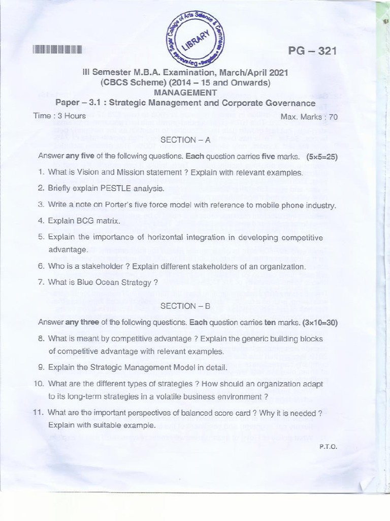 3 Mba Jan 2021 PDF | PDF