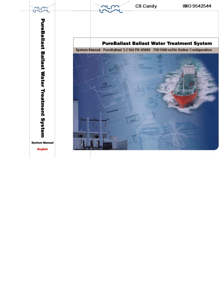 CS Candy BWTS Manual PB-05889 - v0 PDF | PDF | Valve | Pump