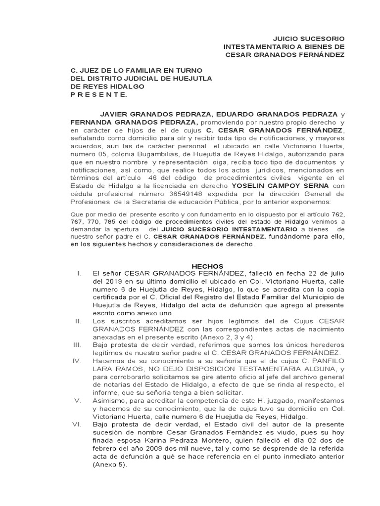 Expediente Ycs | PDF | Judicaturas | Sentencia (ley)