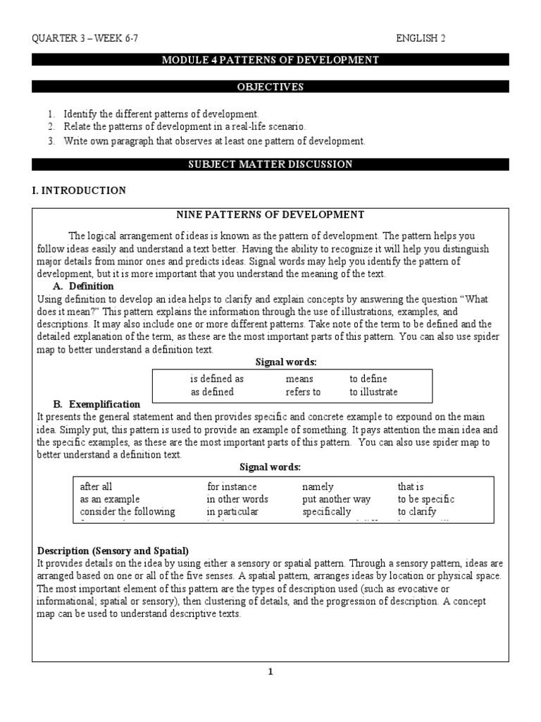 MODULE-4-PATTERNS-OF-DEVELOPMENT-1.docx | PDF | Causality | Definition