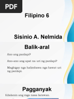 Gamit NG Mga Panlapi | PDF