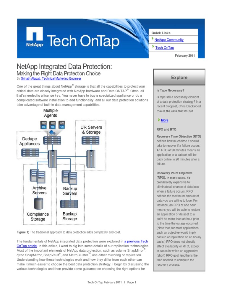PDF Feature Integrated Data Protection0211 | PDF | Backup | Replication (Computing)