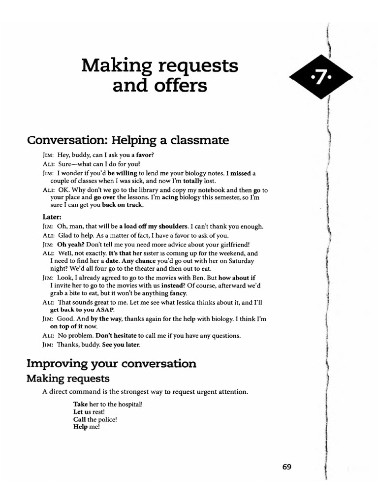 Practice Makes Perfect English Conversation UNIT 7 PDF | PDF
