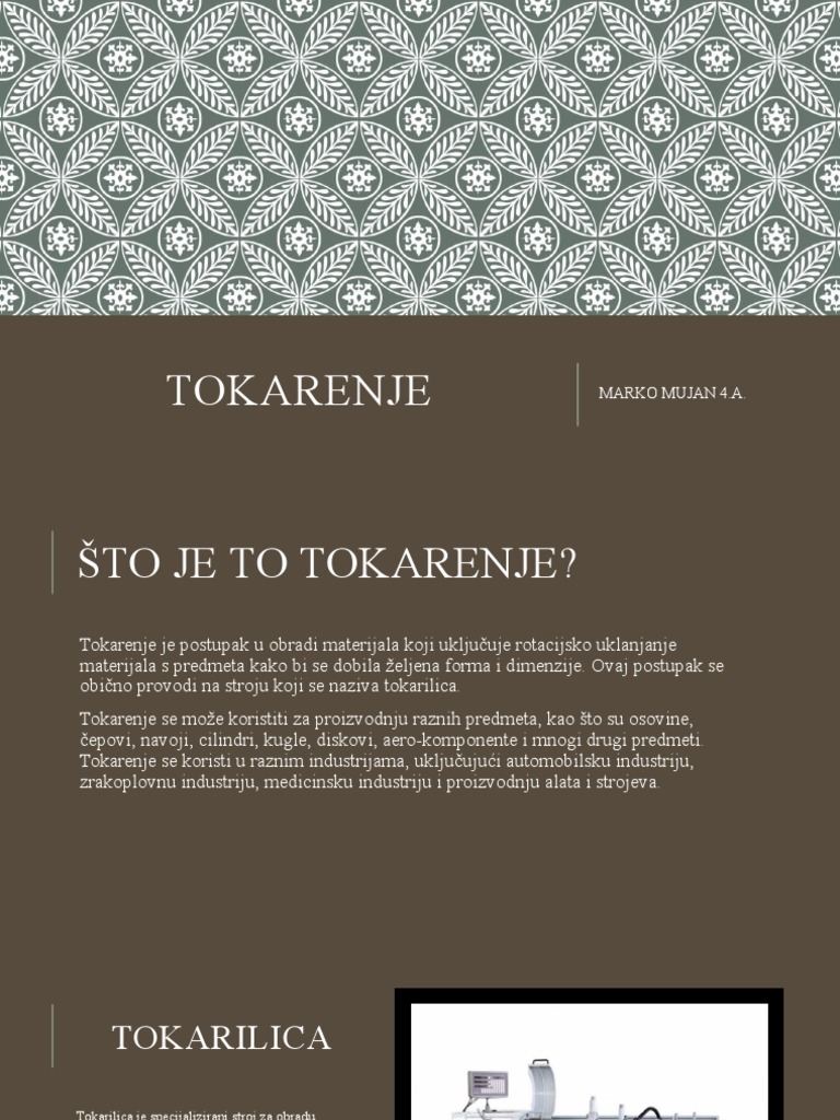 TOKARENJE | PDF