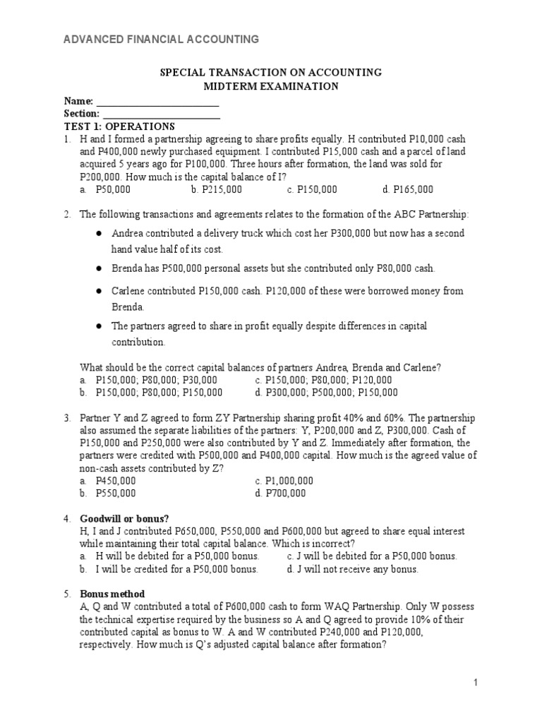 Specacc Reviewer | PDF | Debits And Credits | Financial Accounting