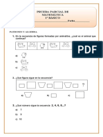 Guía Evaluada Patrones 2° Básico | PDF