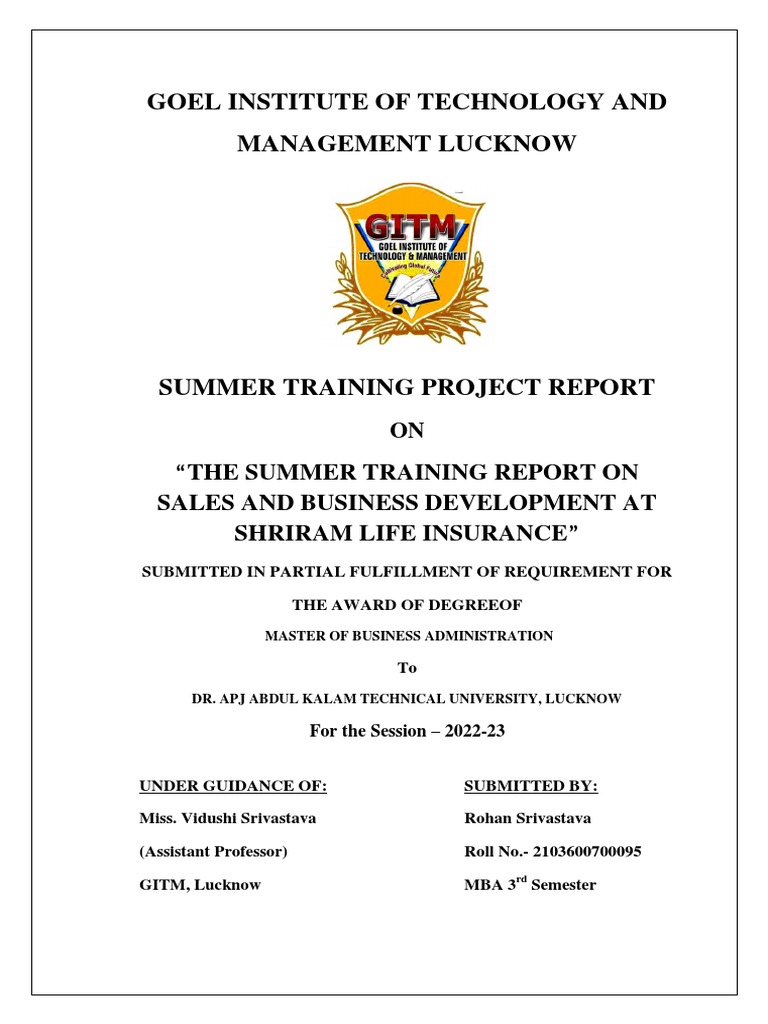 Goel Institute of Technology and Management Lucknow PDF | PDF ...