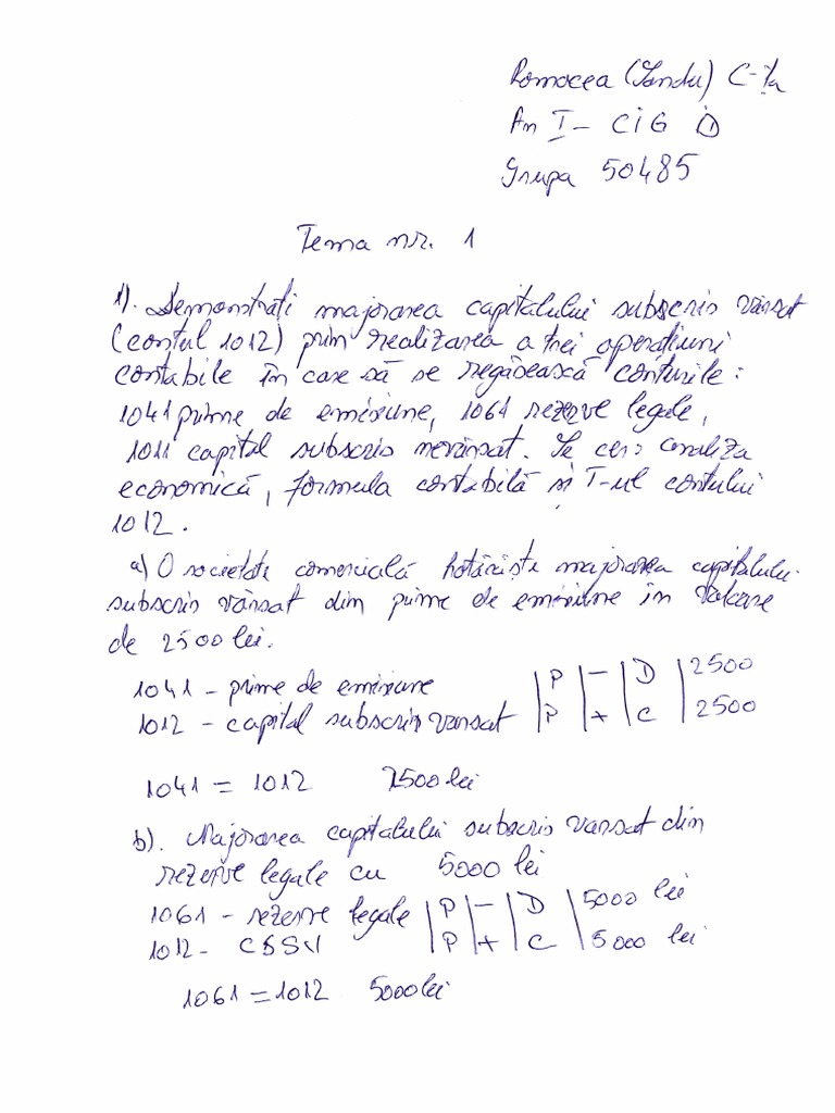 Tema Nr. 1 PDF | PDF